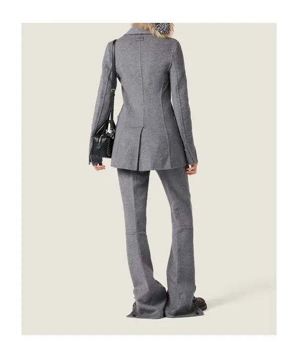 Miu Miu Double Wool Pants