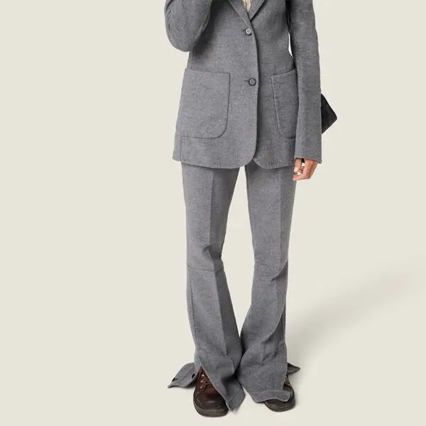 Miu Miu Double Wool Pants