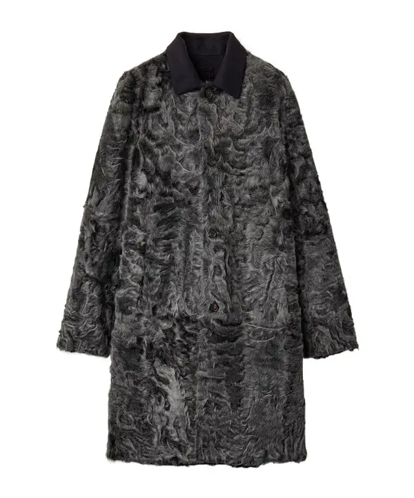 Miu Miu Reversible Wool And Chekiang Coat