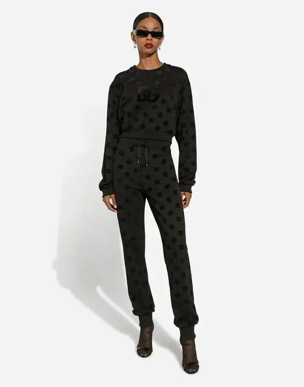 Dolce & Gabbana Dolce Gabbana Monogram Jacquard Sweatpants