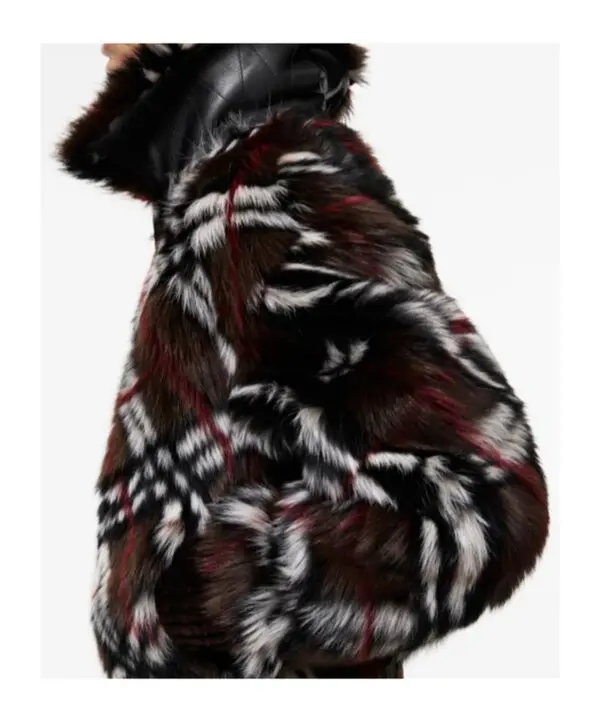 Burberry Check Shearling Lisvane Jacket