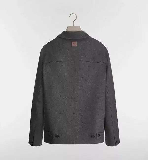 Dior Workwear Jacket With Embroidery