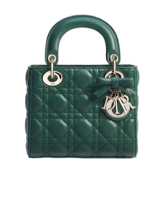 Dior Mini Lady Bag With Chain
