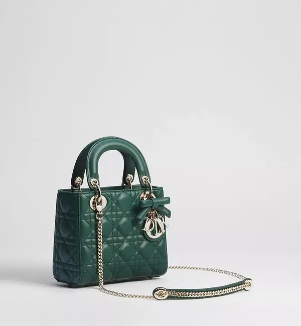 Dior Mini Lady Bag With Chain