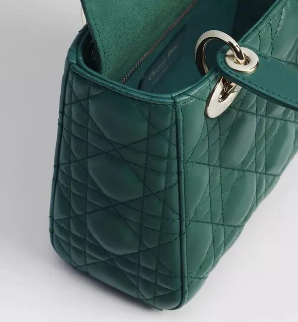 Dior Mini Lady Bag With Chain
