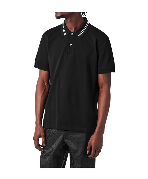 Alexander McQueen Short-sleeve Polo Shirt - Black