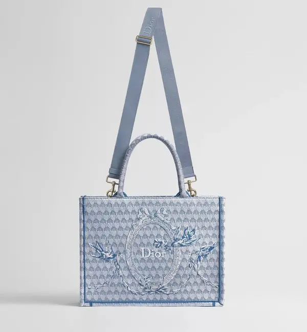 Dior Qixi Medium Book Tote With Strap