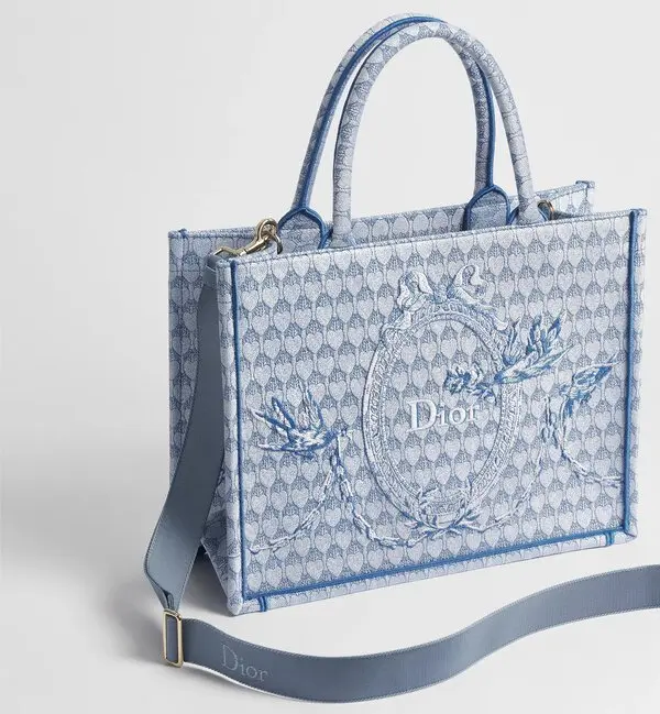 Dior Qixi Medium Book Tote With Strap
