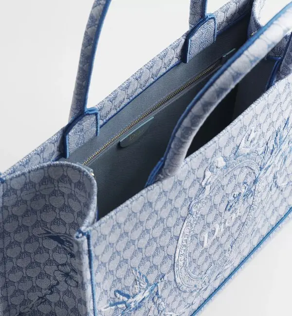 Dior Qixi Medium Book Tote With Strap