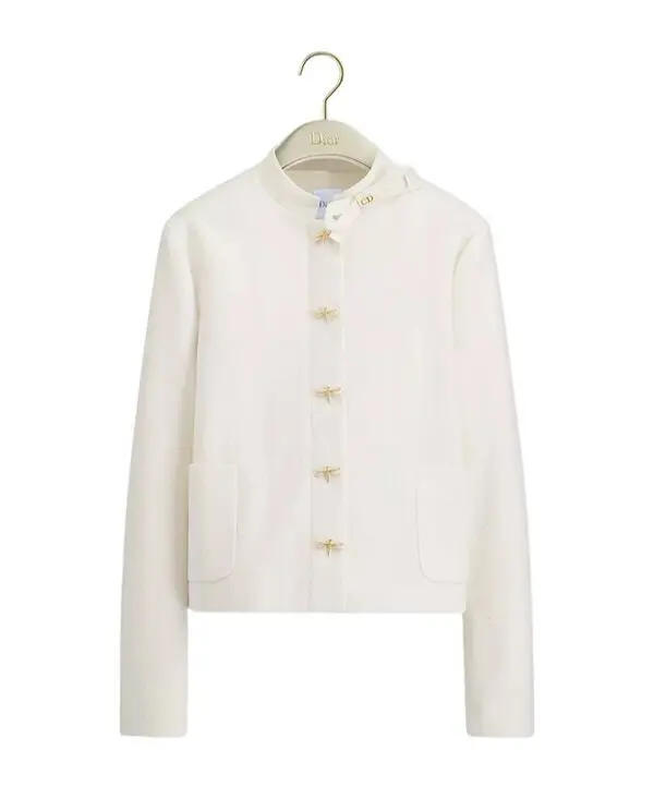 Dior Cropped Jacket - Beige