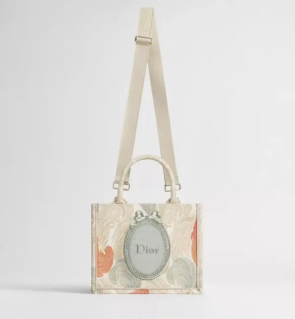 Dior Small Book Tote With Strap