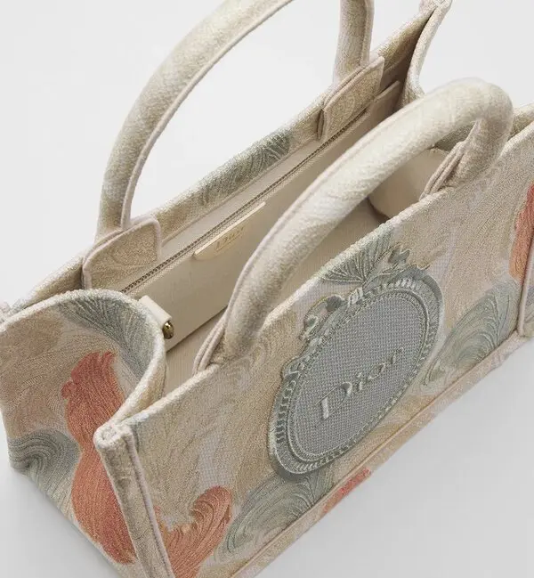 Dior Small Book Tote With Strap