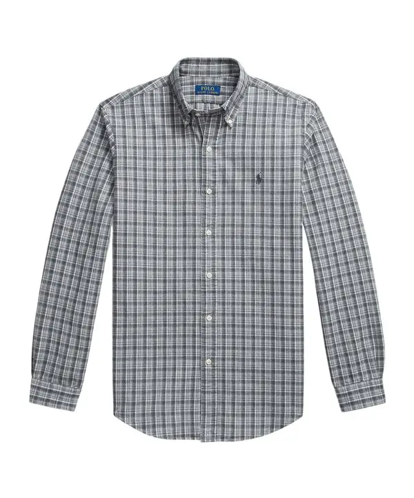 Polo Ralph Lauren Check Longsleeve Shirt - Grey