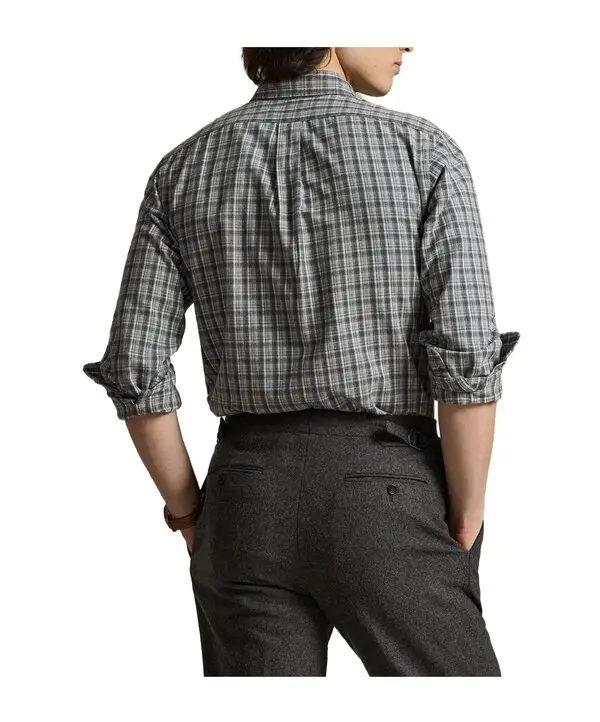 Polo Ralph Lauren Check Longsleeve Shirt - Grey
