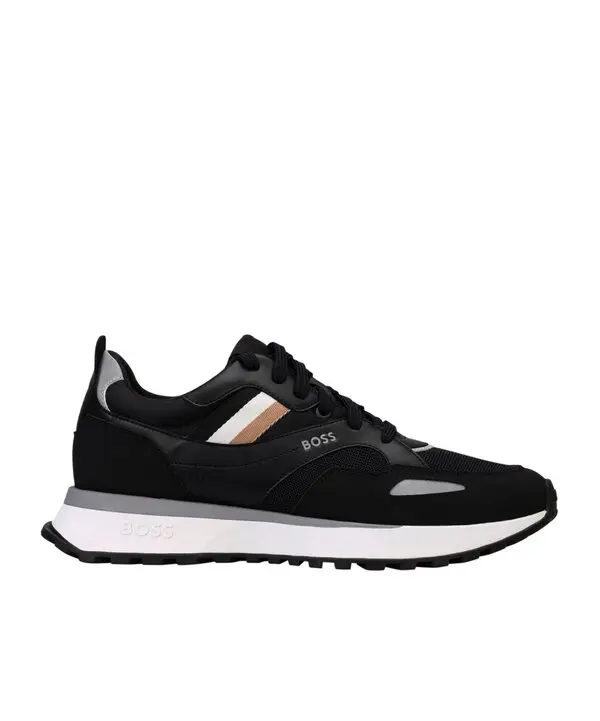 Hugo Boss Panel Casual Sneakers - Black