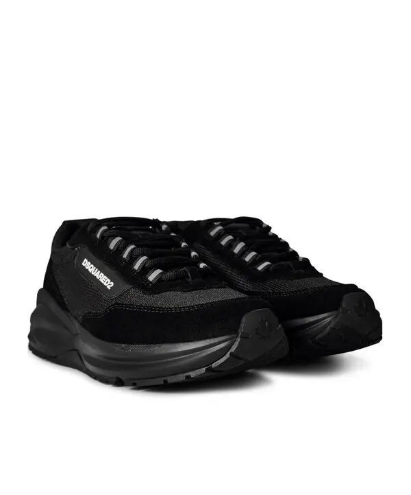 Dsquared2 Mesh And Suede Sneakers