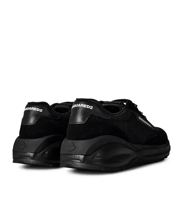 Dsquared2 Mesh And Suede Sneakers