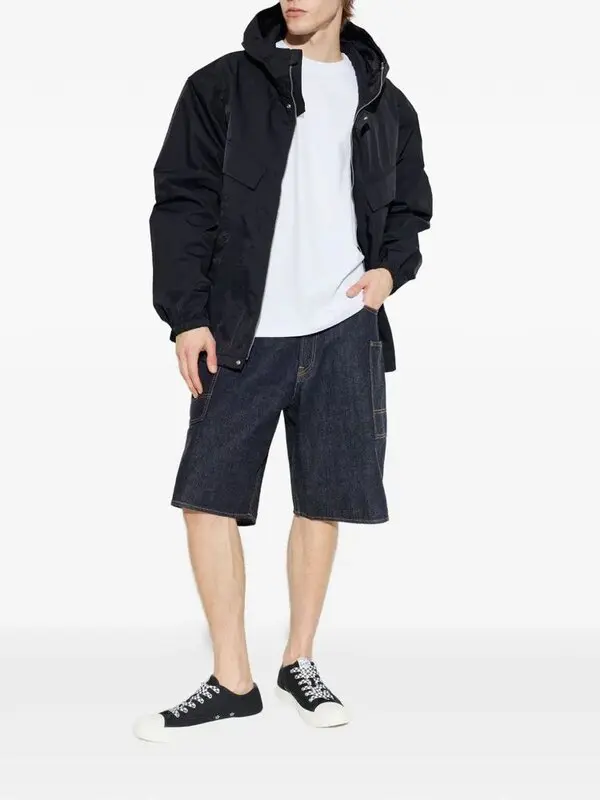 Kenzo Monkey Fit Short In Japanese Denim