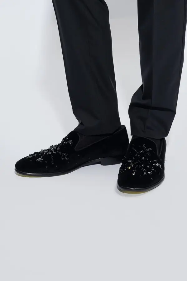 Dolce & Gabbana Dolce Gabbana Milano Embellished Loafers