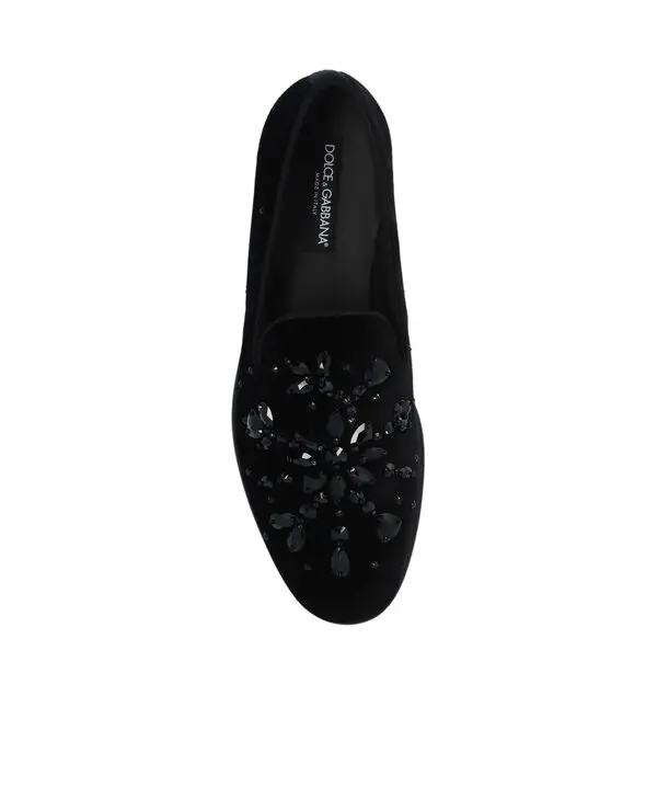 Dolce & Gabbana Dolce Gabbana Milano Embellished Loafers