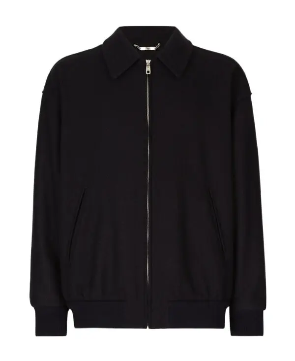 Dolce & Gabbana Dolce Gabbana Zipped Bomber Jacket