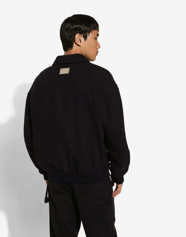 Dolce & Gabbana Dolce Gabbana Zipped Bomber Jacket