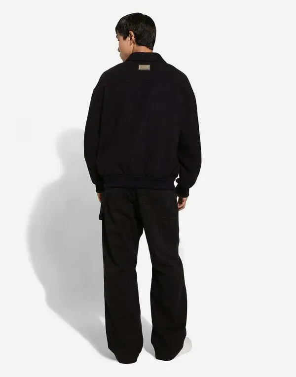 Dolce & Gabbana Dolce Gabbana Zipped Bomber Jacket