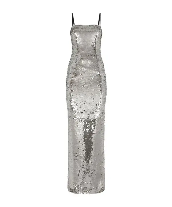 Dolce & Gabbana Sequin-embellished Maxi Dress