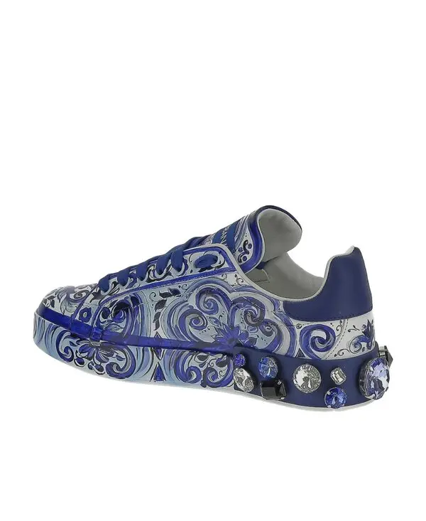 Dolce & Gabbana Portofino Majolica-print Sneakers