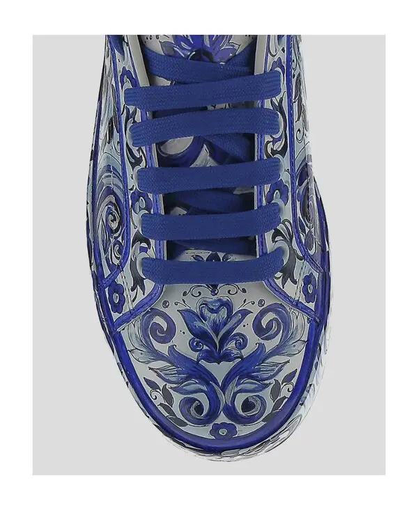 Dolce & Gabbana Portofino Majolica-print Sneakers