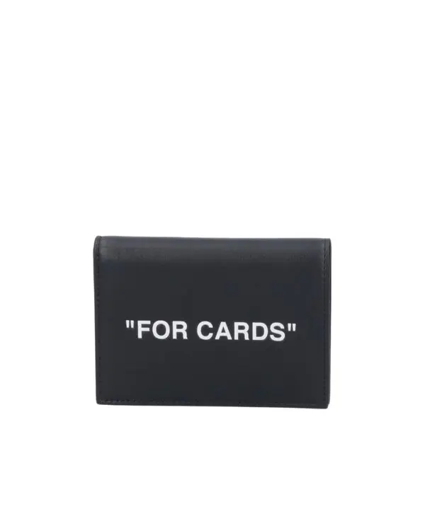 Off-White Logo Printed Bi-fold Wallet