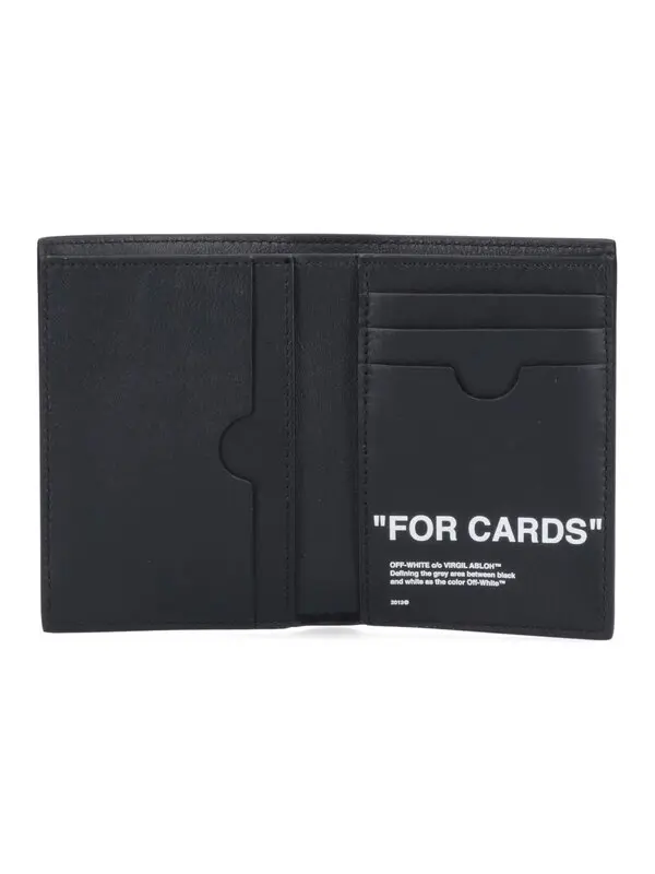 Off-White Logo Printed Bi-fold Wallet
