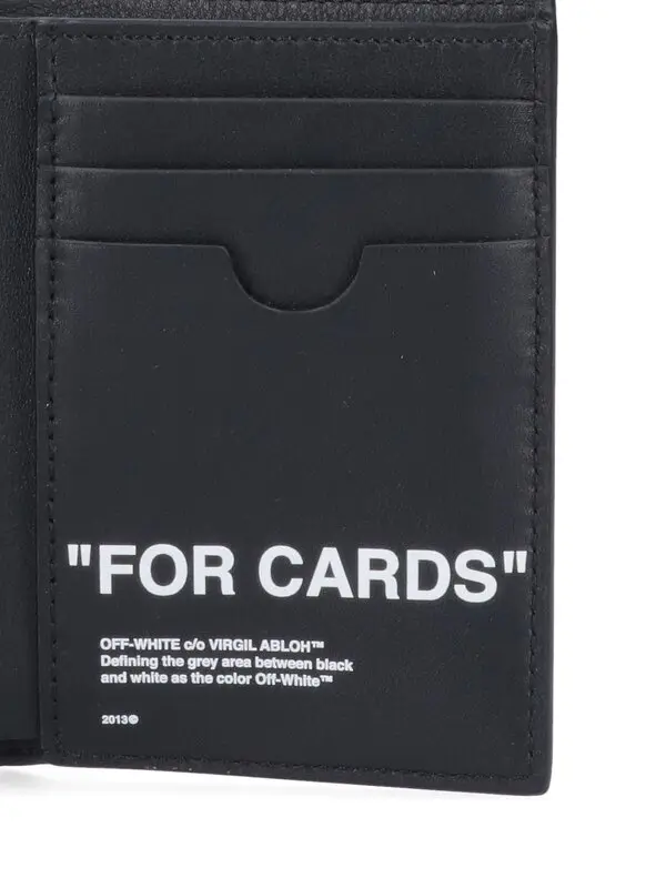 Off-White Logo Printed Bi-fold Wallet