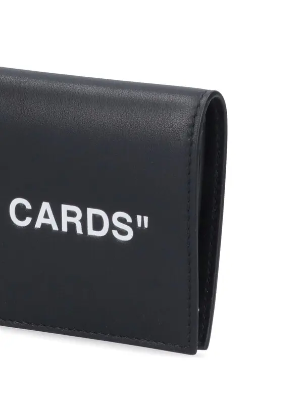 Off-White Logo Printed Bi-fold Wallet