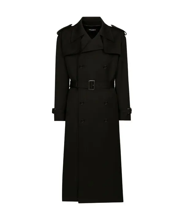 Dolce & Gabbana Dolce Gabbana Double Breasted Trench Coat
