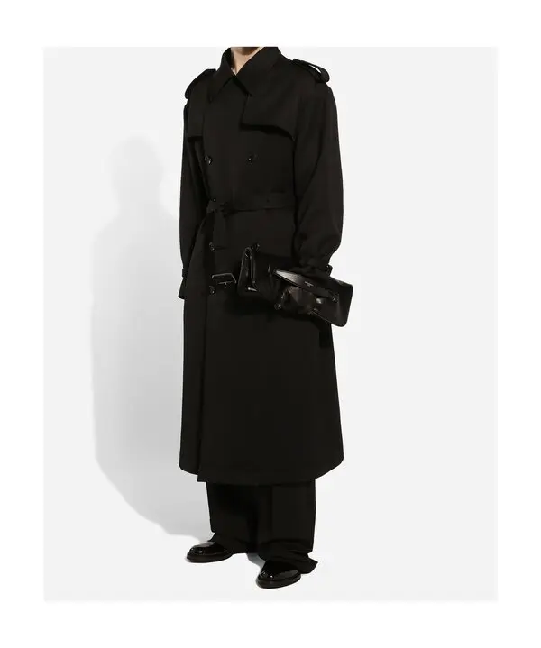 Dolce & Gabbana Dolce Gabbana Double Breasted Trench Coat
