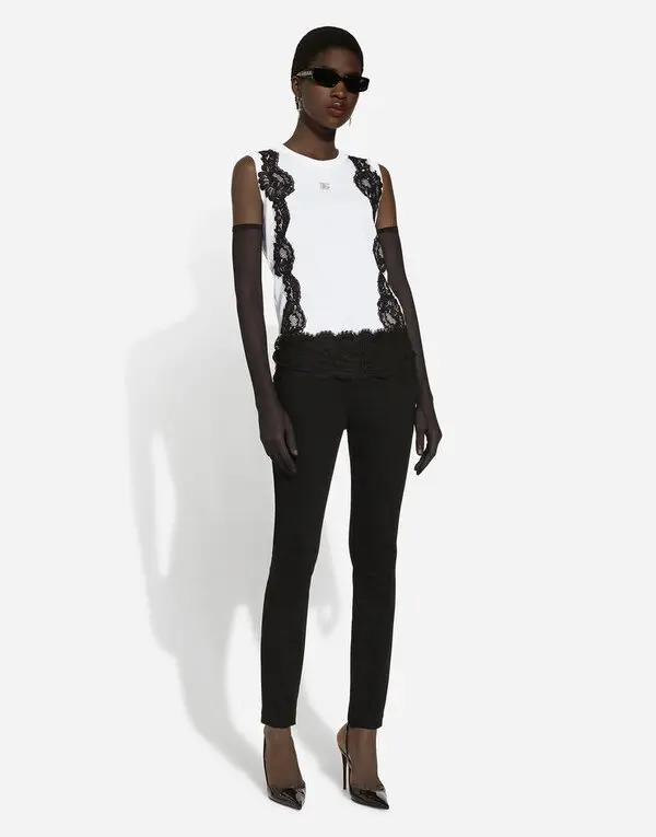 Dolce & Gabbana Dolce Gabbana High Rise Skinny Jeans