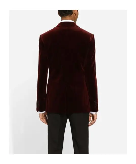 Dolce & Gabbana Dolce Gabbana Velvet Single-breasted Tuxedo Jacket