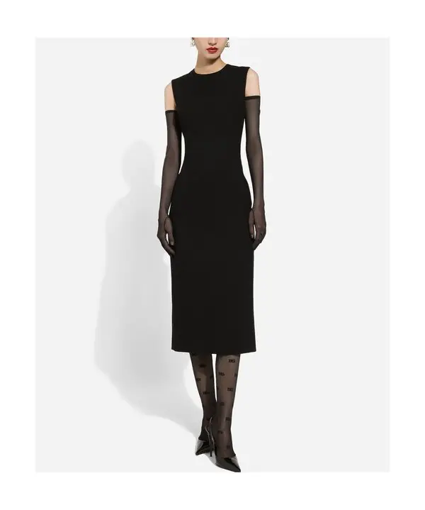 Dolce & Gabbana Dolce Gabbana Sleeveless Midi Dress