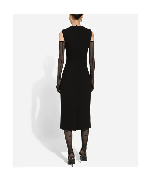 Dolce & Gabbana Dolce Gabbana Sleeveless Midi Dress