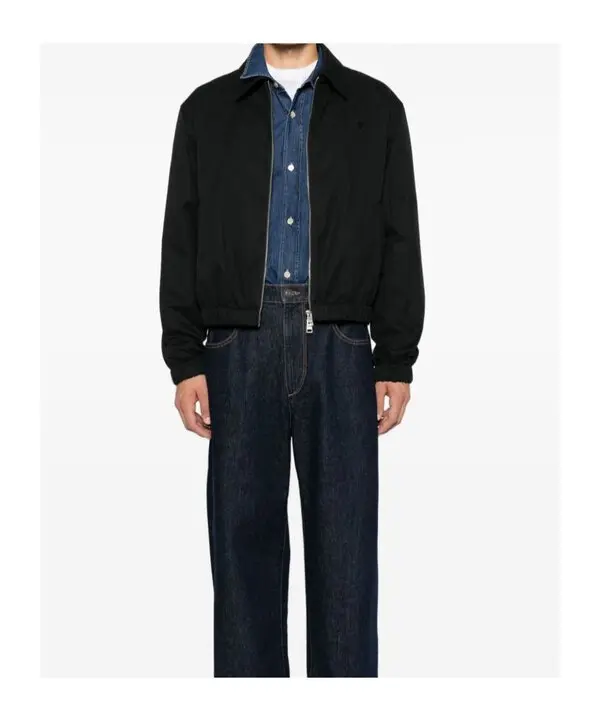 AMI Paris De Coeur Zip Up Jacket