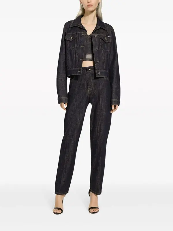 Dolce & Gabbana High-rise Straight Jeans