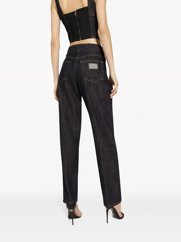 Dolce & Gabbana High-rise Straight Jeans