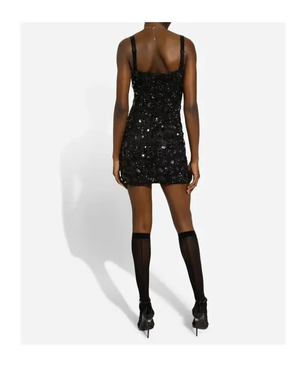 Dolce & Gabbana Sequined Short Dress