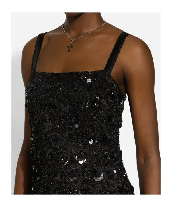 Dolce & Gabbana Sequined Short Dress