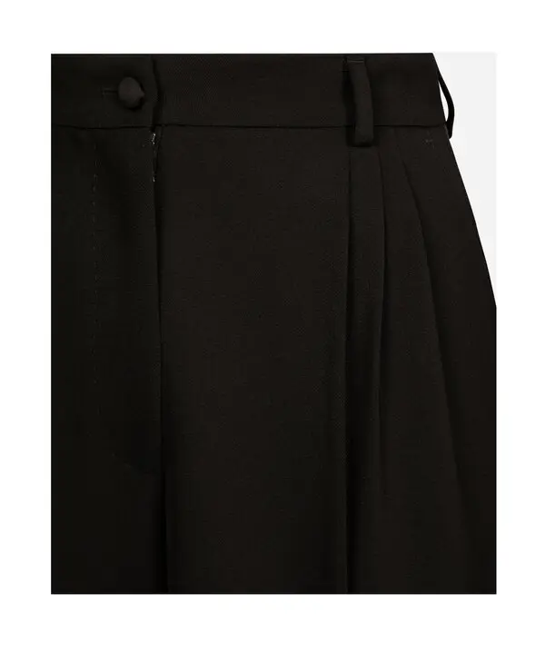 Dolce & Gabbana Dolce Gabbana Gabardine Tuxedo Bermuda Shorts