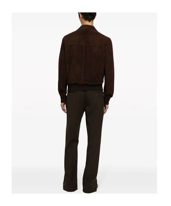 Dolce & Gabbana Dolce Gabbana Buttoned Bomber Jacket