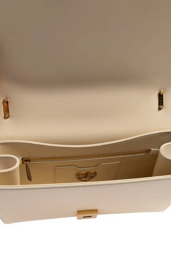 Dolce & Gabbana Dolce Gabbana Logo Plaque Devotion Shoulder Bag