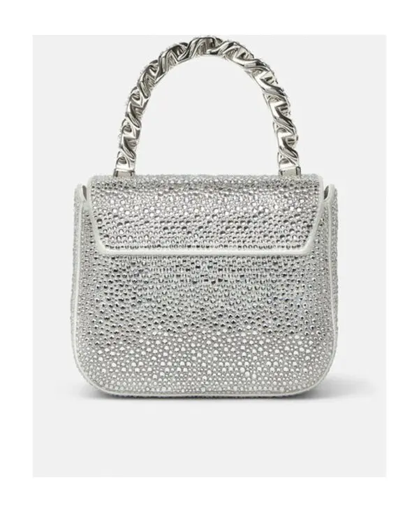 Versace La Medusa Embellished Mini Tote Bag