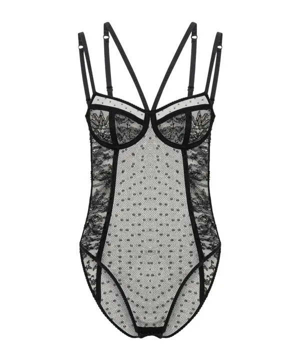 Dolce & Gabbana Dolce Gabbana Lace-detailed Bodysuit